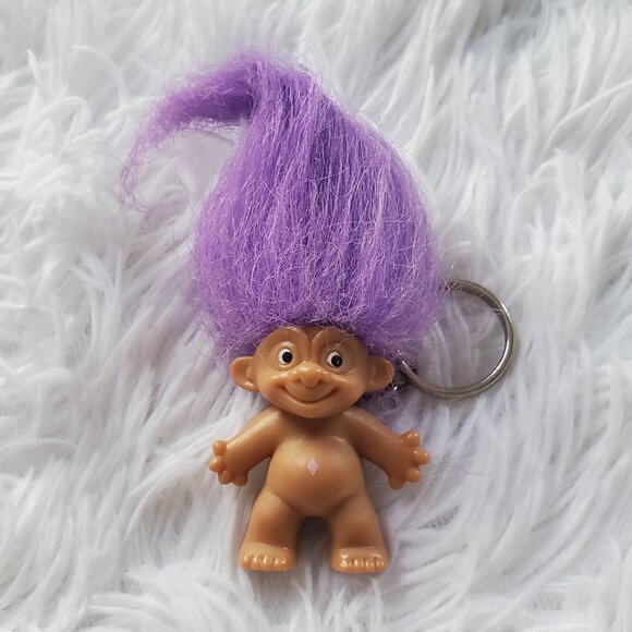 Accessories | Vintage Troll Keychain Pencil Topper 9s | Poshmark